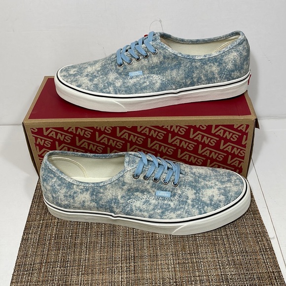 Vans | Shoes | Vans Classic Authentic Denim Washed Distressed Winter ...